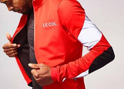 Reflective Material | Le Col Cycling Apparel | Le Col UK