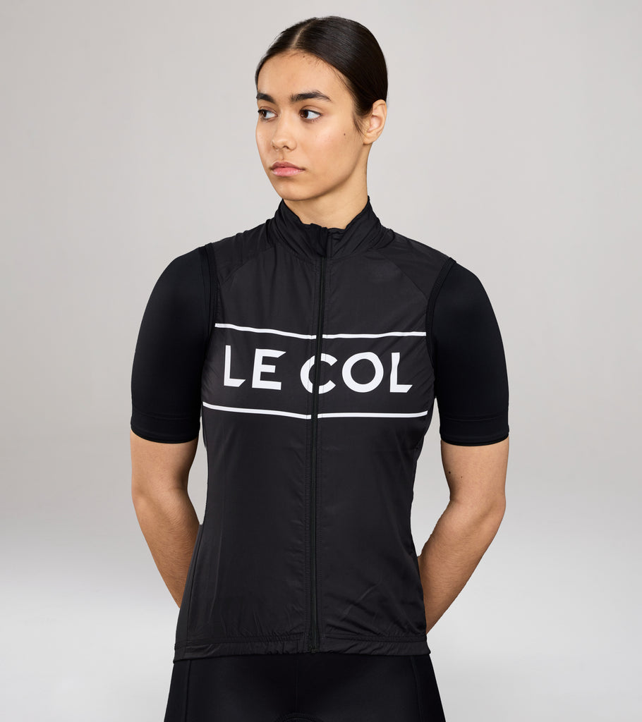 Womens Sport Logo Gilet | Le Col Cycling | Le Col UK